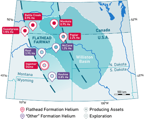 The Project - The Montana Helium Fairway - Helix Exploration